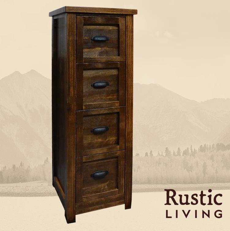Rustic Farmhouse File Cabinet
